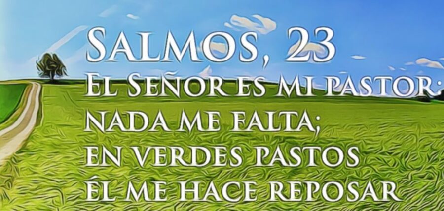 Salmo 23 de la biblia católica: Versión completa explicada – Santas ...